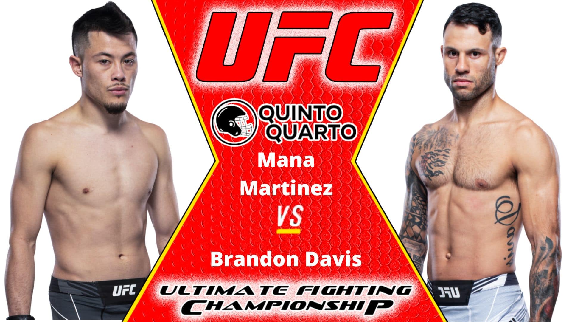 Mana Martinez x Brandon Davis - Dica, palpite e prognóstico – 15/10 ...