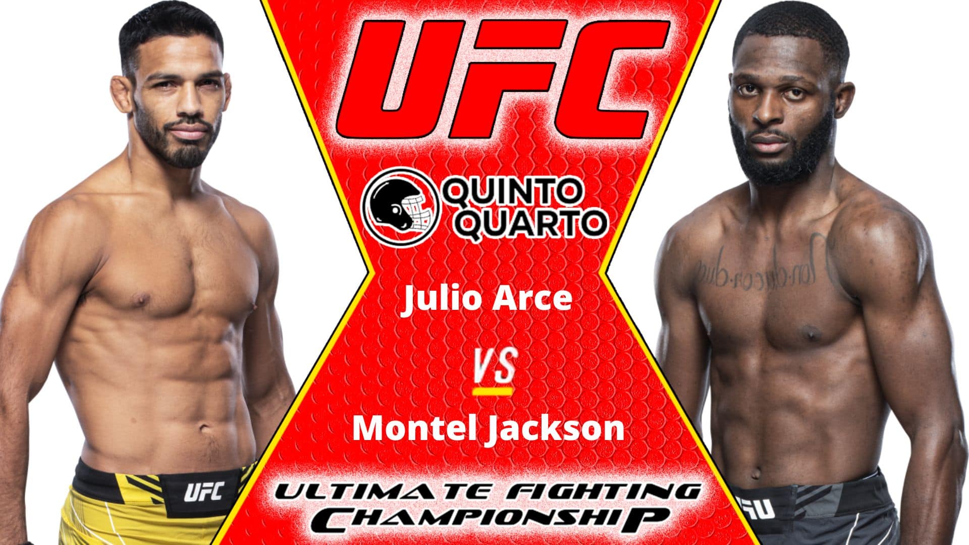 Julio Arce x Montel Jackson - Dica, palpite e prognóstico – 12/11 - Quinto Quarto