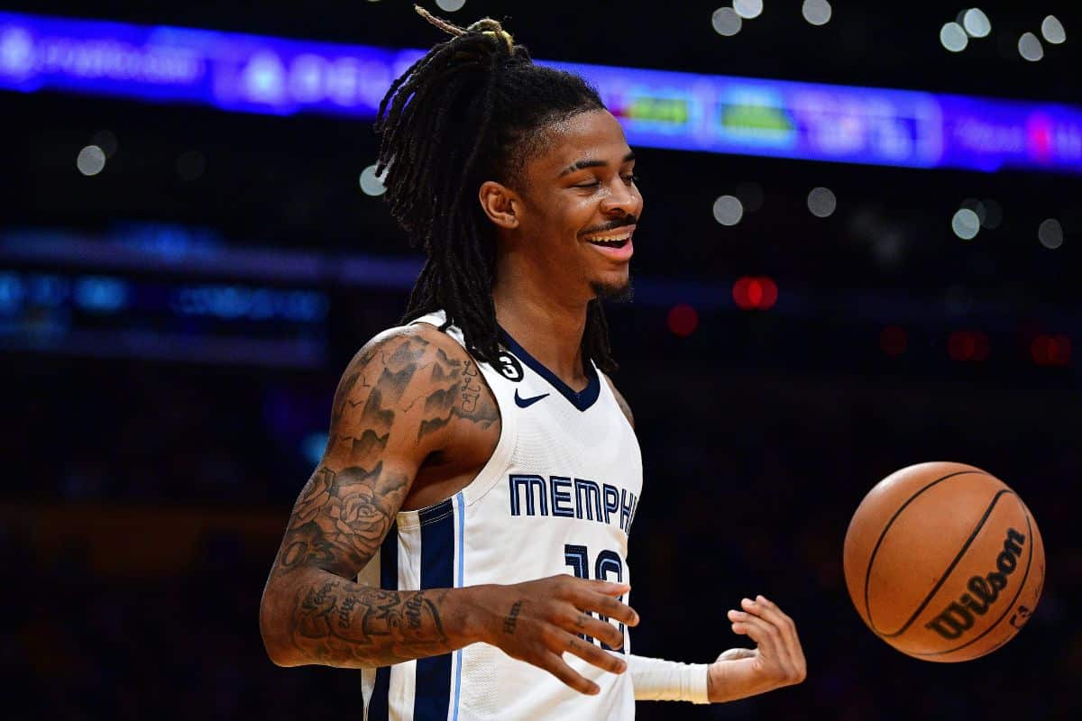 Ja Morant começa contagem regressiva para voltar à NBA