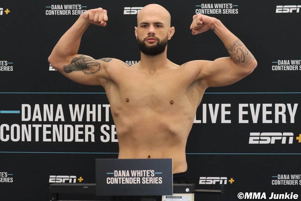 Brasileiros no 1º episódio do Dana White's Contender Series