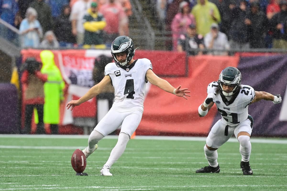NFL: Eagles vencem Patriots em partida perfeita do kicker Jake Elliot ...