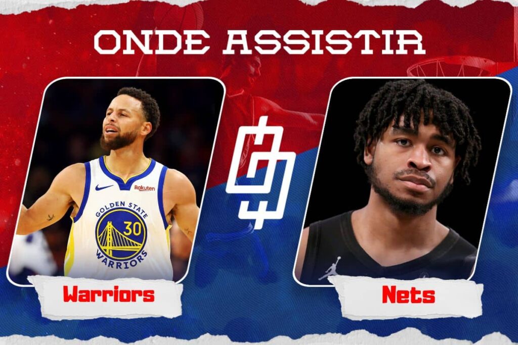 Golden State Warriors x Brooklyn Nets – Onde assistir, horário, e quintetos – NBA – 16/12/2023