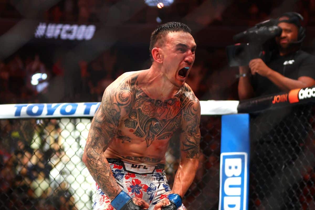 UFC 300: Max Holloway conquista cinturão BMF com nocaute no último ...